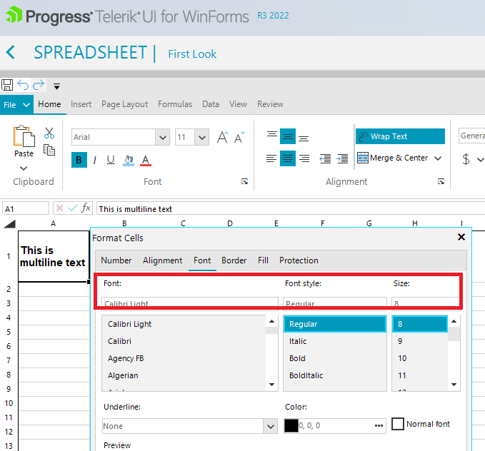 RadSpreadsheet: Format Cells dialog doesn't load correct text alignment ... RadSpreadsheet: Format Cells dialog doesn't load correct text alignment ...