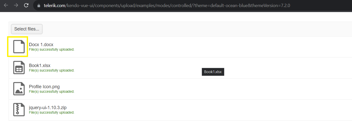 Kendo File Upload - Missing Word Icon Kendo File Upload - Missing Word Icon